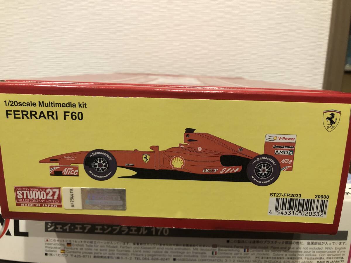 Yahoo!オークション - STUDIO27 スタジオ27 1/20 フェラーリ F60 Ferra...