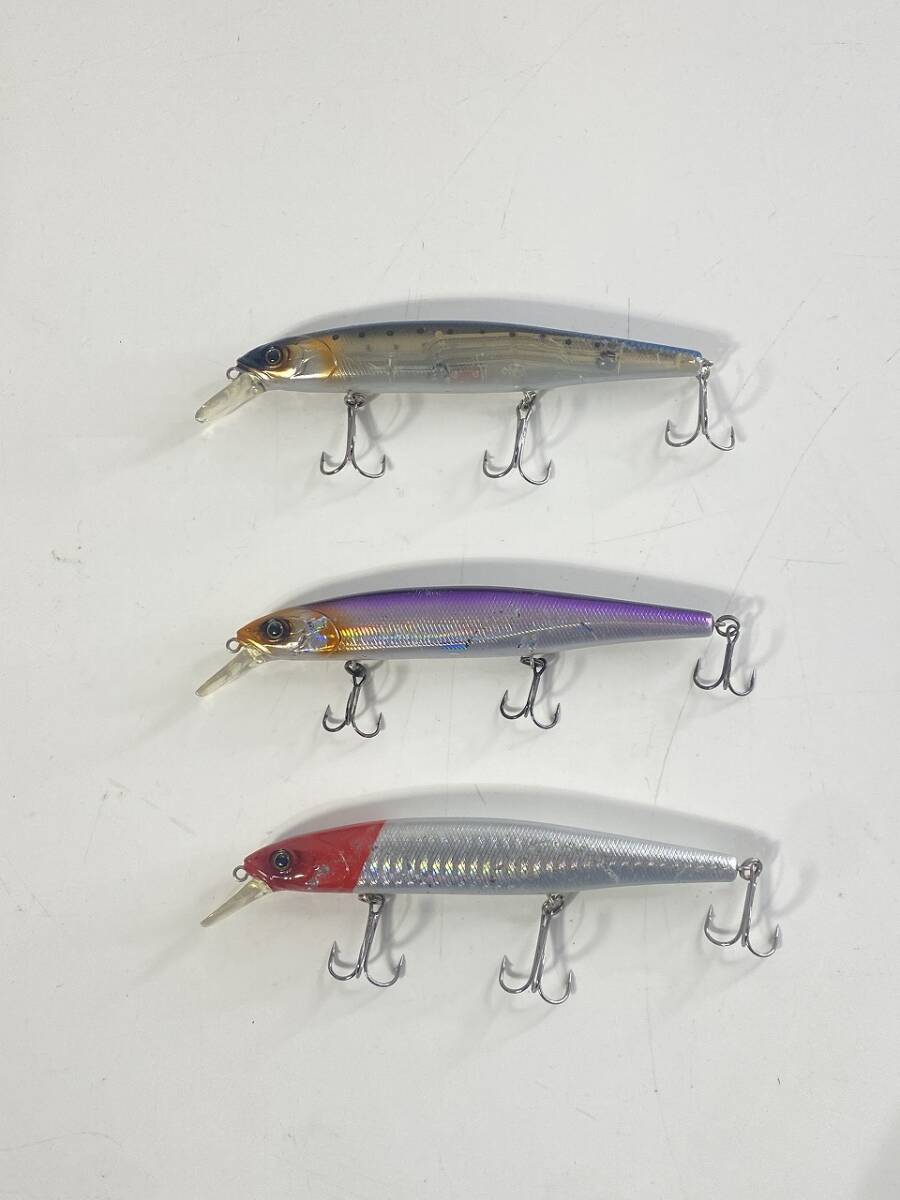 10 定180/LPL 廃盤 JACKALL/ジャッカル BAYSQUAD 128F スケルトンイワシ カタクチ 約21g/20g/22g 3点 まとめて 現状品(中古)のオークション落札情報