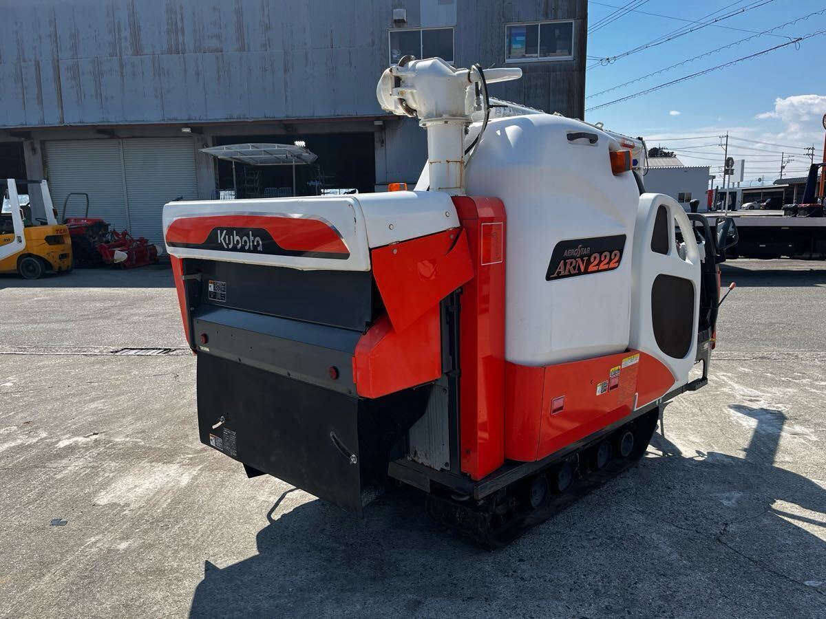 Yahoo!オークション - 【動画有り】クボタ コンバイン ARN222 2条刈 22...