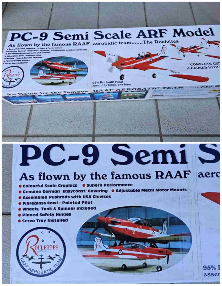 Yahoo!オークション - PC-9 Semi Scale ARF Model 40～52Class せ-3