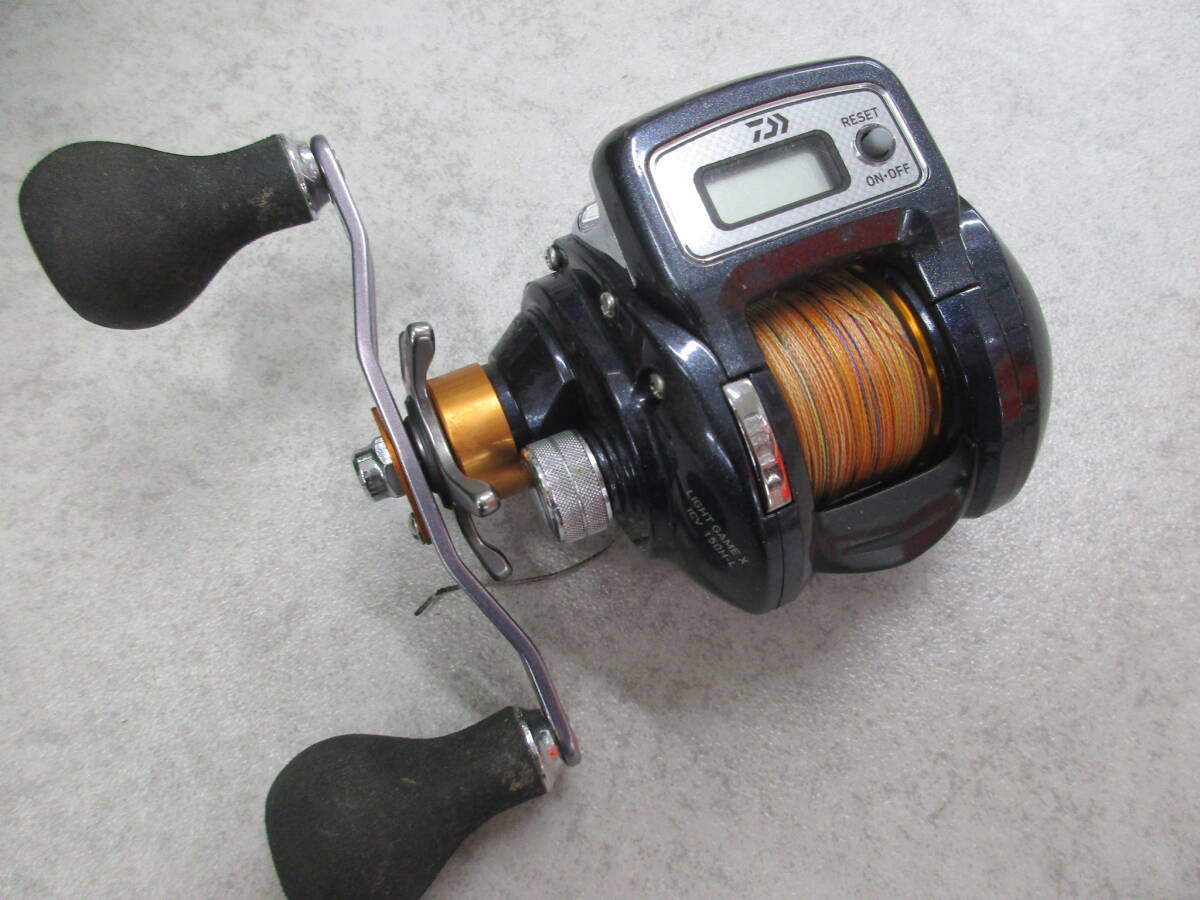 Yahoo!オークション - 中古品・ダイワ・ライトゲームX ICV 150H-L 検）...
