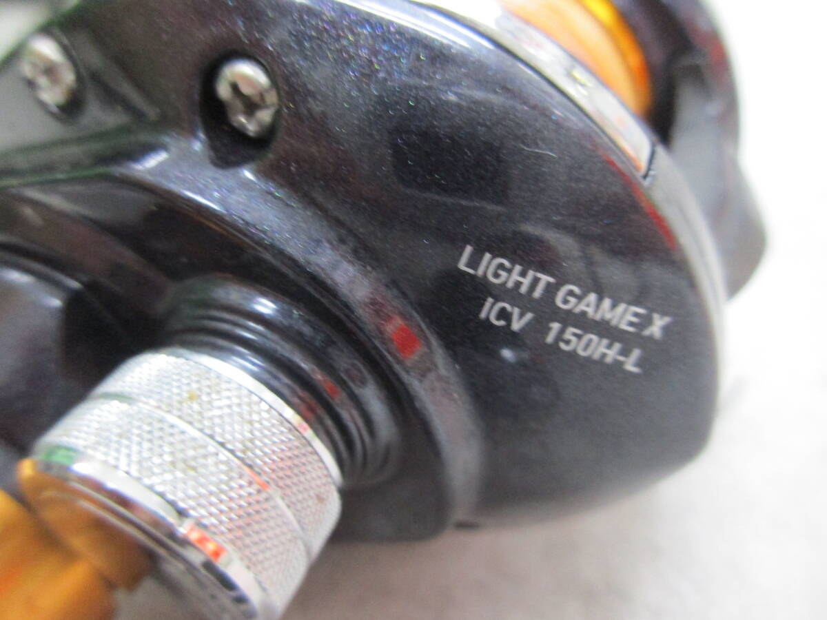 Yahoo!オークション - 中古品・ダイワ・ライトゲームX ICV 150H-L 検）...