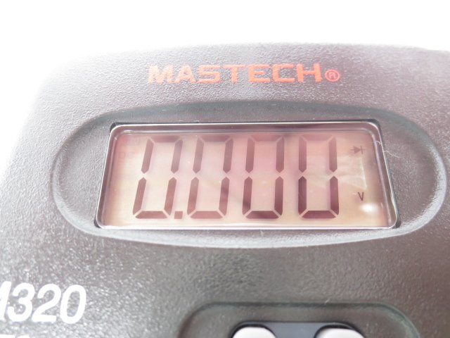 Yahoo!オークション - MASTECH デジタルマルチメータ M320 デジタルハ...
