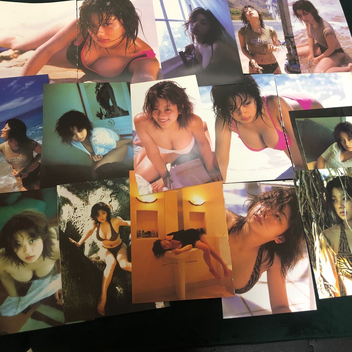 Yahoo!オークション - 0911-3 レア切り抜き 小池栄子 セット