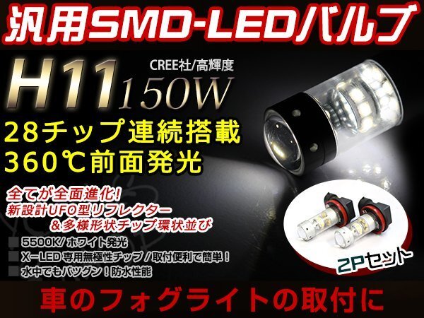 Yahoo!オークション - インスパイア CP3 150W LEDバルブ 28連 H11 白 ...