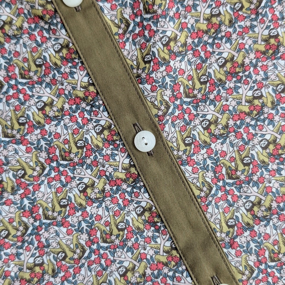 未使用品 marble SUD flower sloth クロップドシャツ マーブル 未使用品 marble SUD flower sloth クロップドシャツ マーブル
