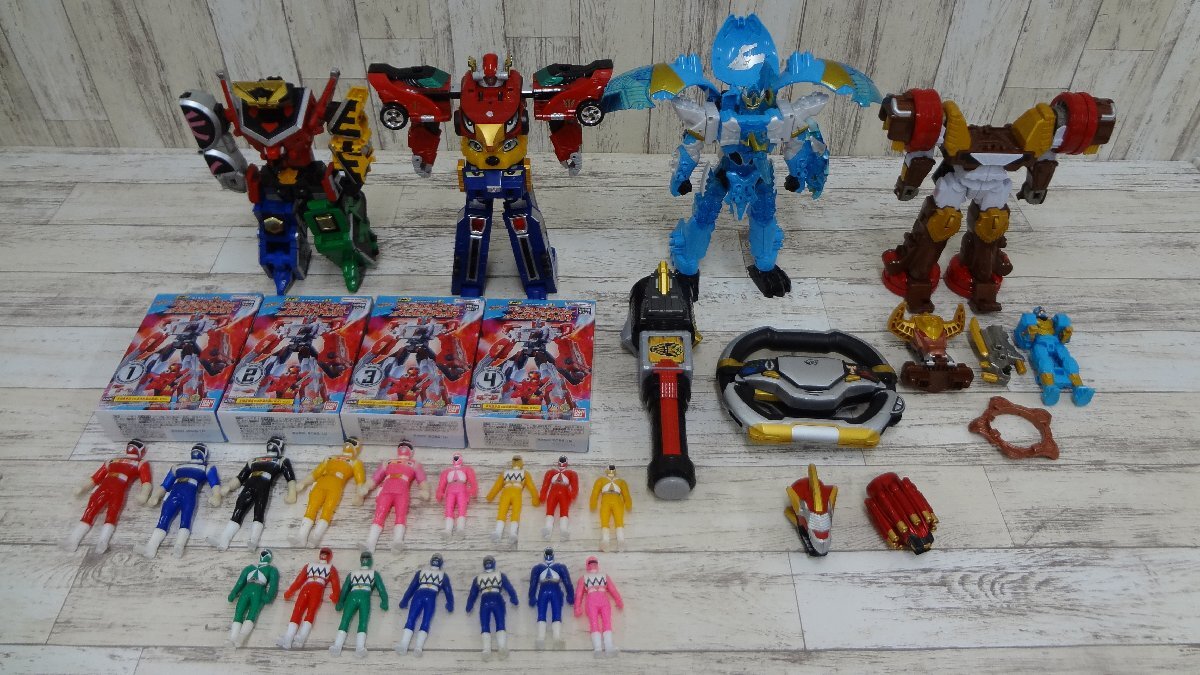 Yahoo!オークション - 067B 戦隊まとめ シンケンオー エンジンオー ヨ...