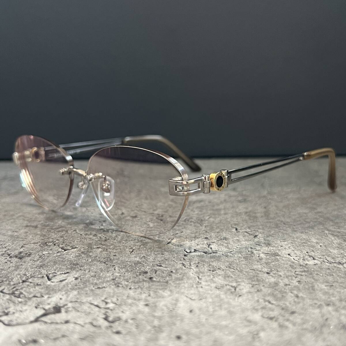 BVLGARI ブルガリ B-zero1 K18パーツ ツーポイント リムレス BVLGARI ブルガリ B-zero1 K18パーツ ツーポイント リムレス