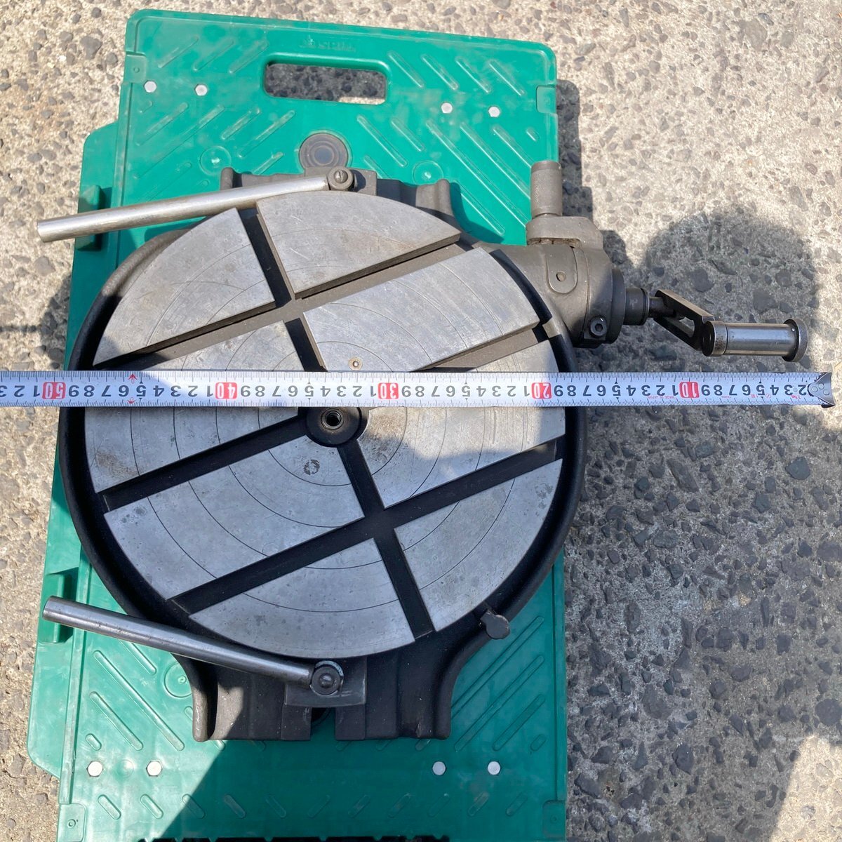 Yahoo!オークション - 依睦a982 大和工機 サーキュラーテーブル 回転テ...