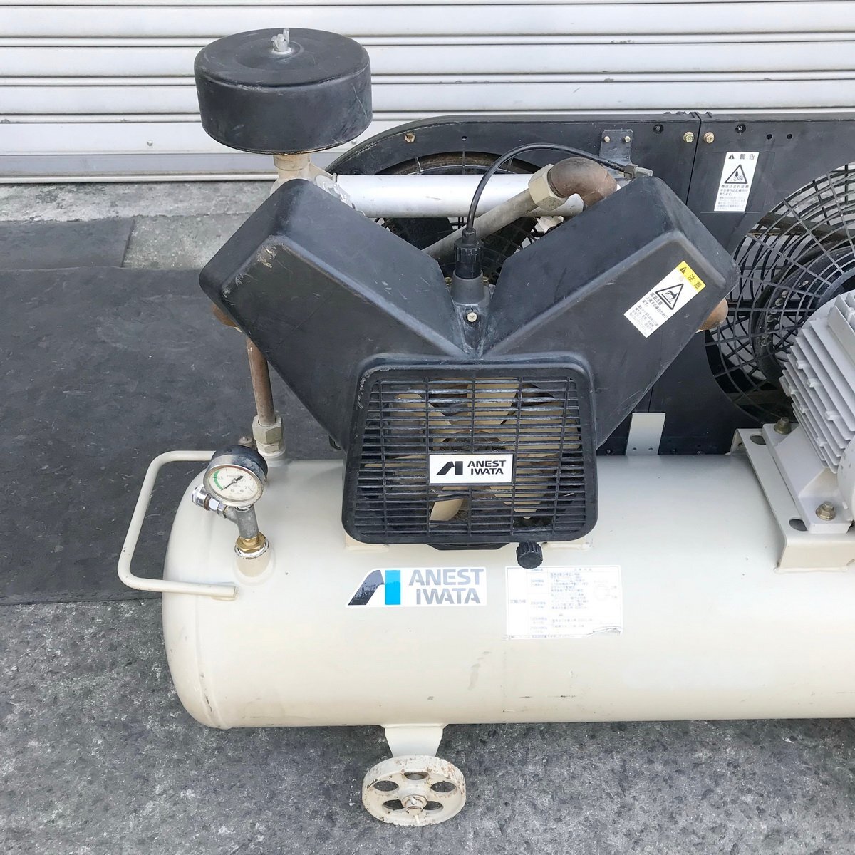 倉飯m960 アネスト岩田 2.2kW 3馬力 エアーコンプレッサー L22BP-10 最高使用圧力1.0Mpa タンク容量80L(コンプレッサー)｜売買されたオークション情報、yahooの ...