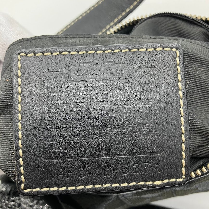 Yahoo!オークション - KS USED COACH コーチ ショルダーバッグ 6371 ワ...