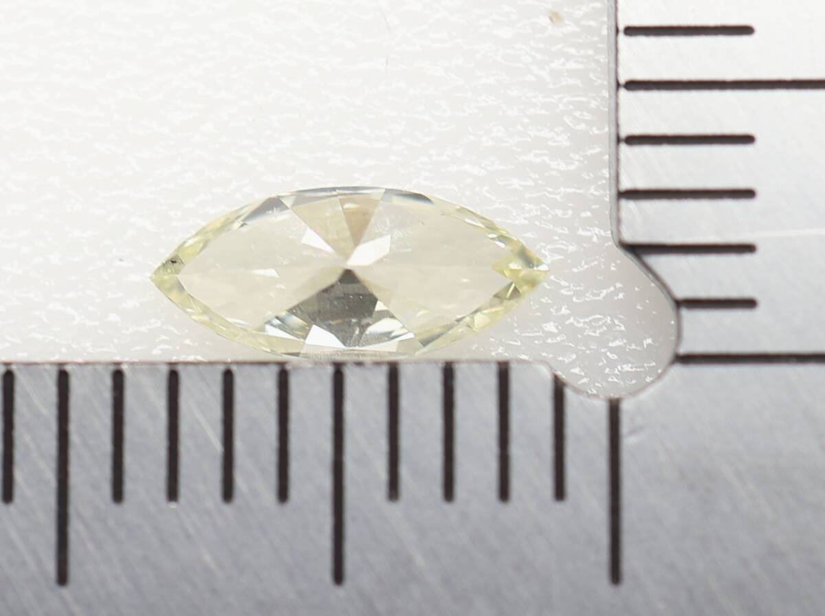 Yahoo!オークション - 【100円～】0.320ct 天然ダイヤ Very Light Yell...