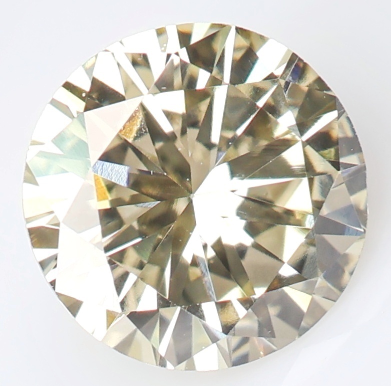 Yahoo!オークション - 【100円～】VS1 0.510ct 天然ダイヤ Light Brown...