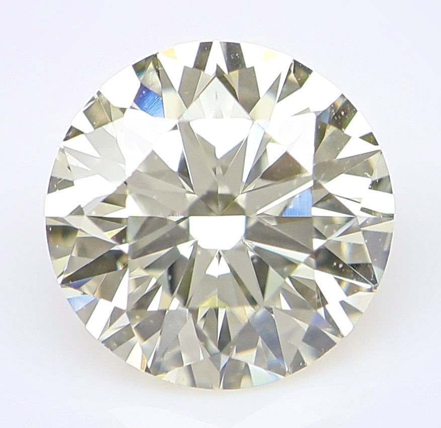 Yahoo!オークション - 【100円～】VS2 0.563ct 天然ダイヤ VERY LIGHT ...