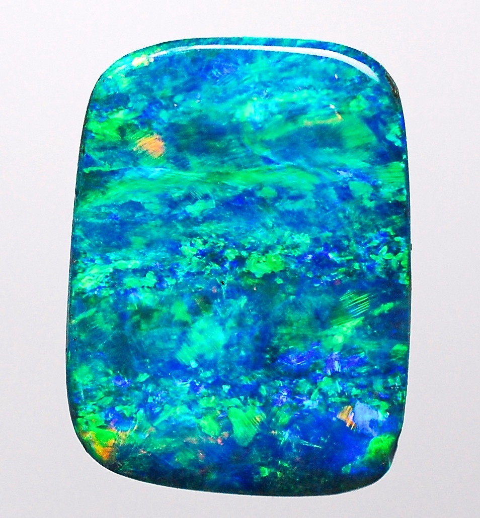 Yahoo!オークション - 【100円～】 天然ボルダーオパール ルース 3.27c...