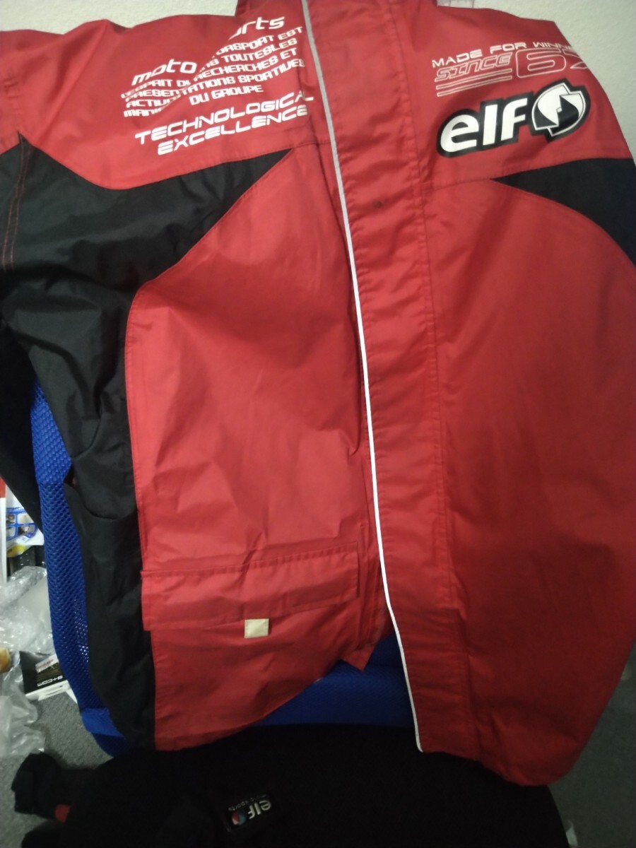 Yahoo!オークション - flagship/elf ELR-3291 レインスーツ レッド3L