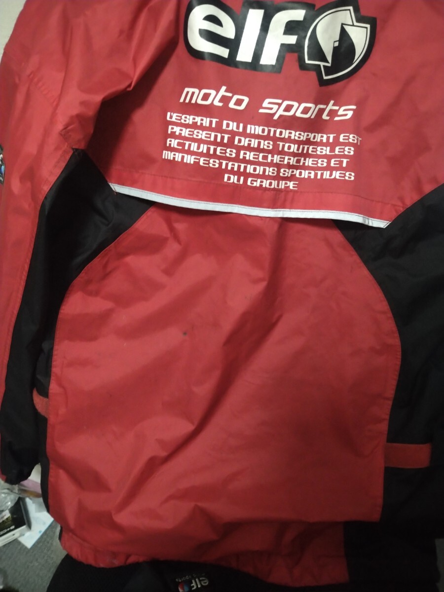 Yahoo!オークション - flagship/elf ELR-3291 レインスーツ レッド3L