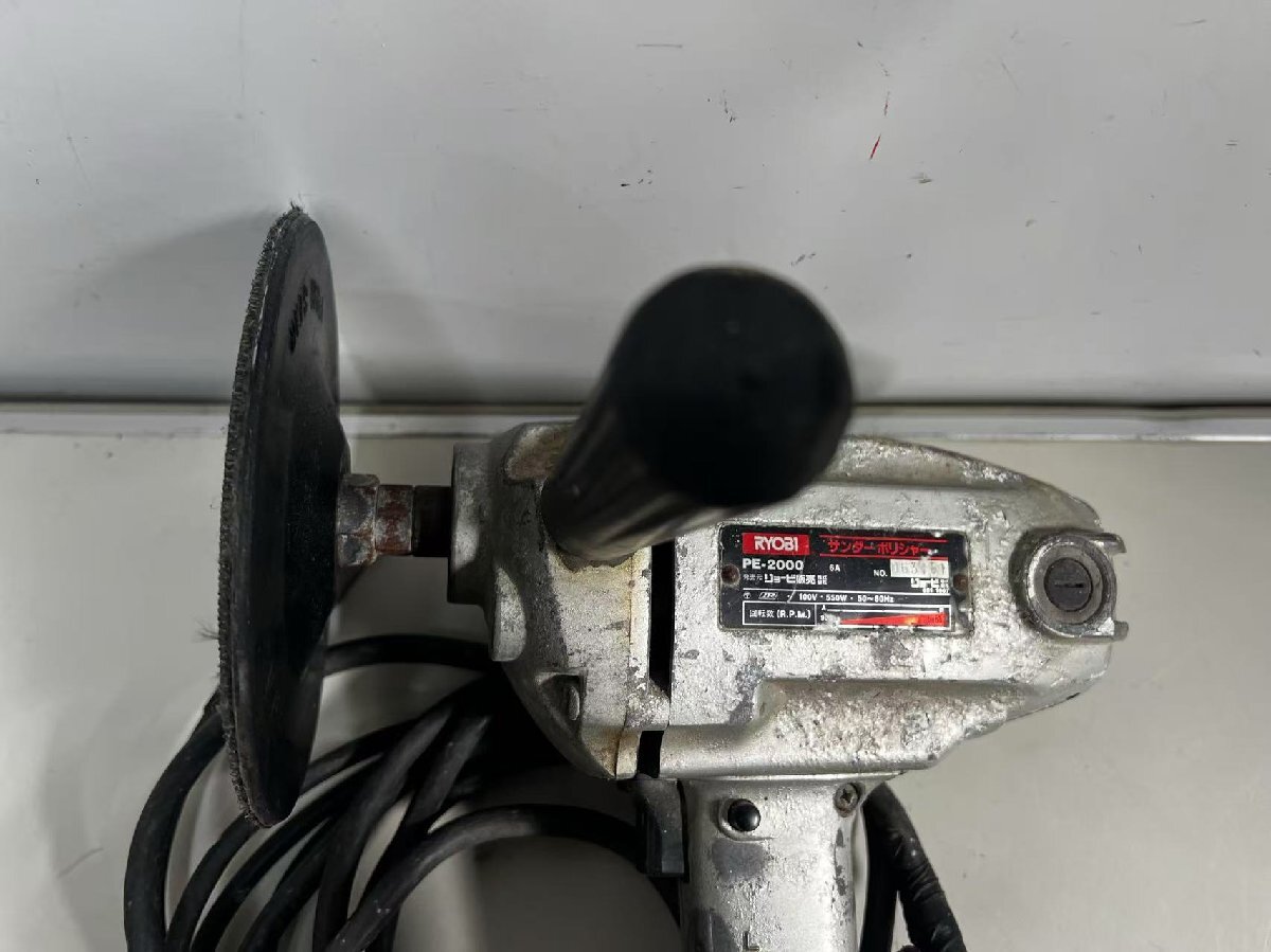 Yahoo!オークション - 250405[3] RYOBI/リョービ サンダーポリッシャー...