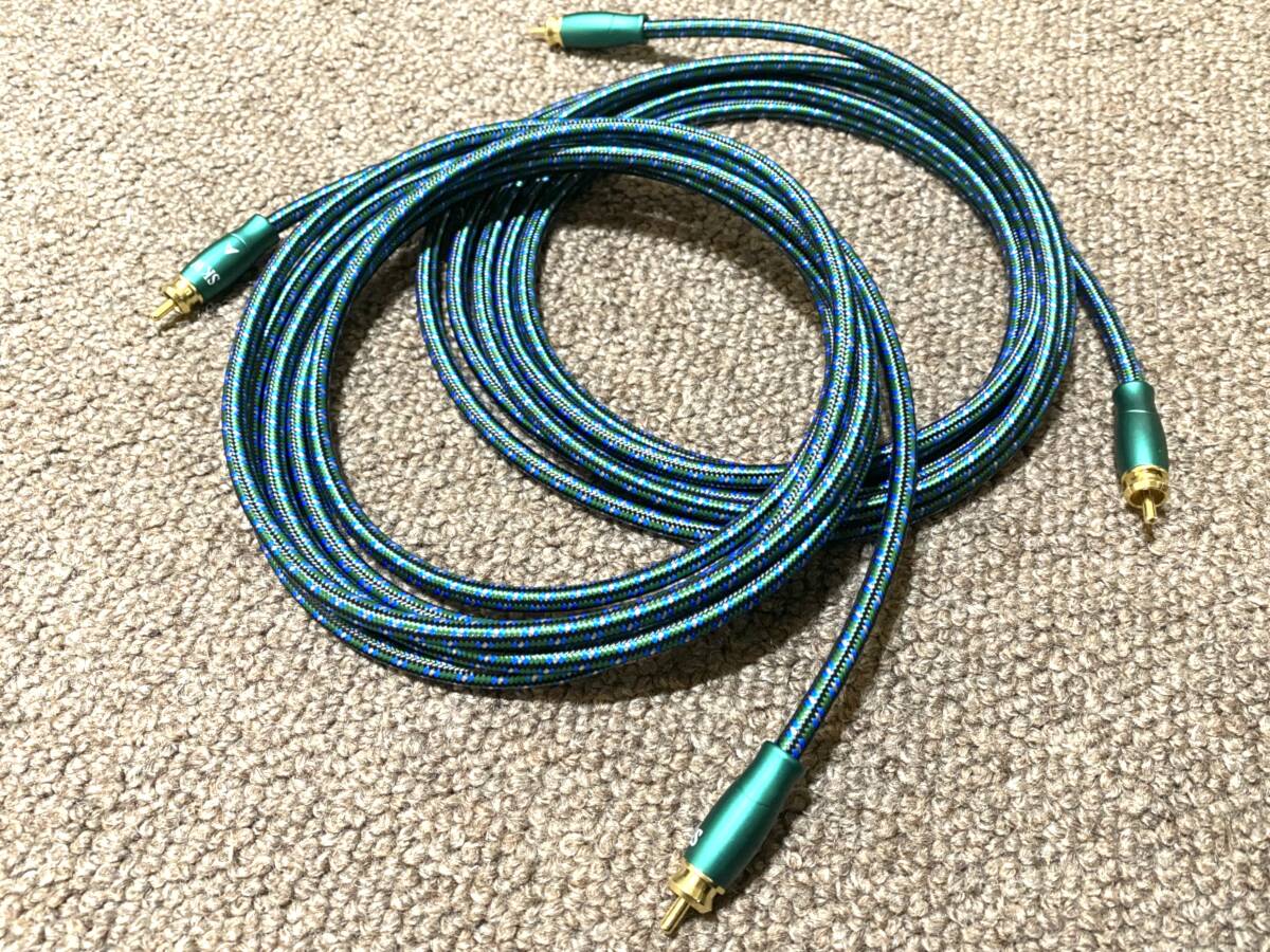 Yahoo!オークション - SKW RCAラインケーブル 3.0mペア とても綺麗な状...