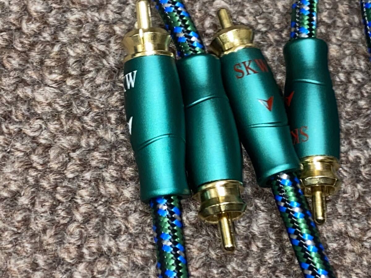 Yahoo!オークション - SKW RCAラインケーブル 3.0mペア とても綺麗な状...