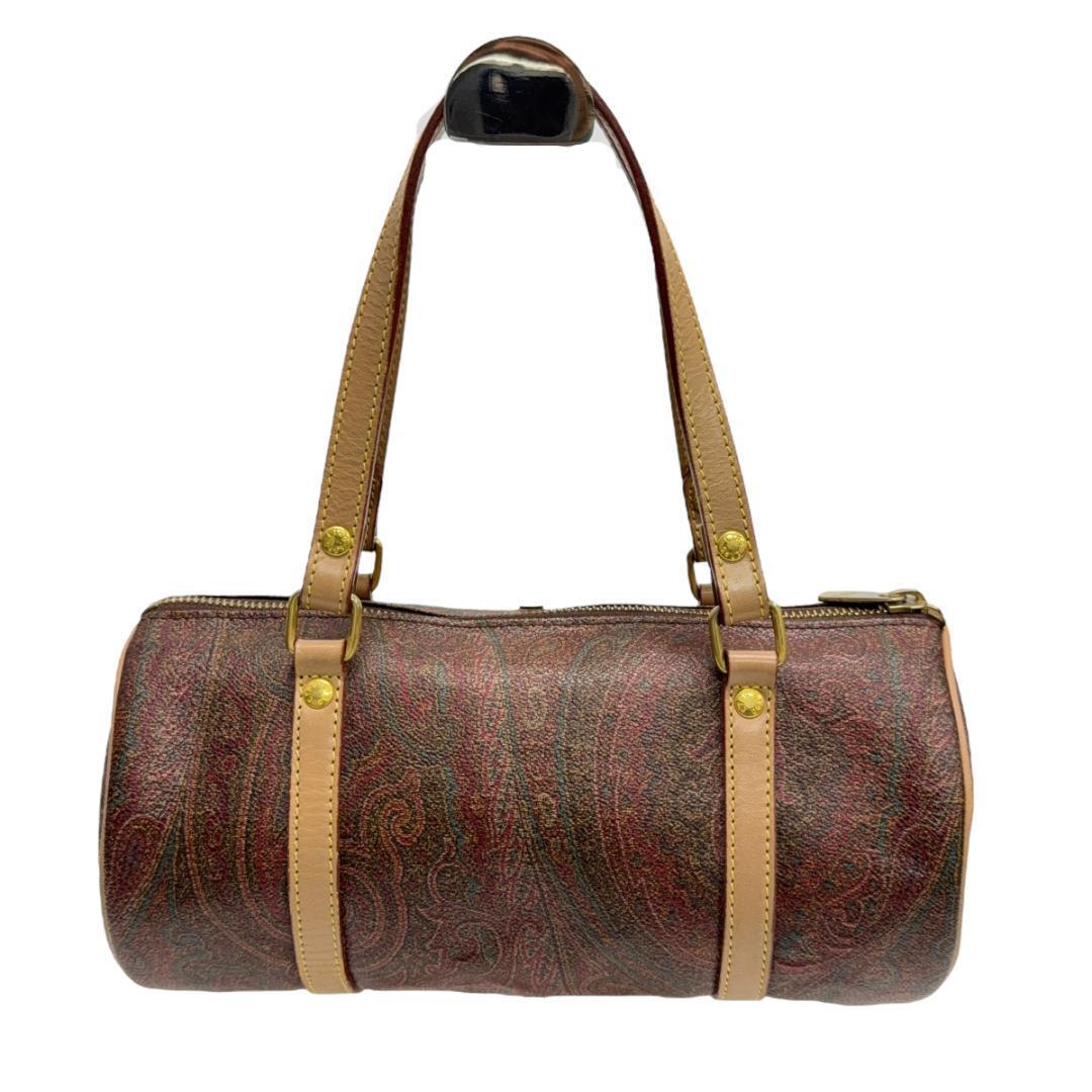 Yahoo!オークション - 美品 ETRO エトロ ミニボストンバッグ ハンドバ...