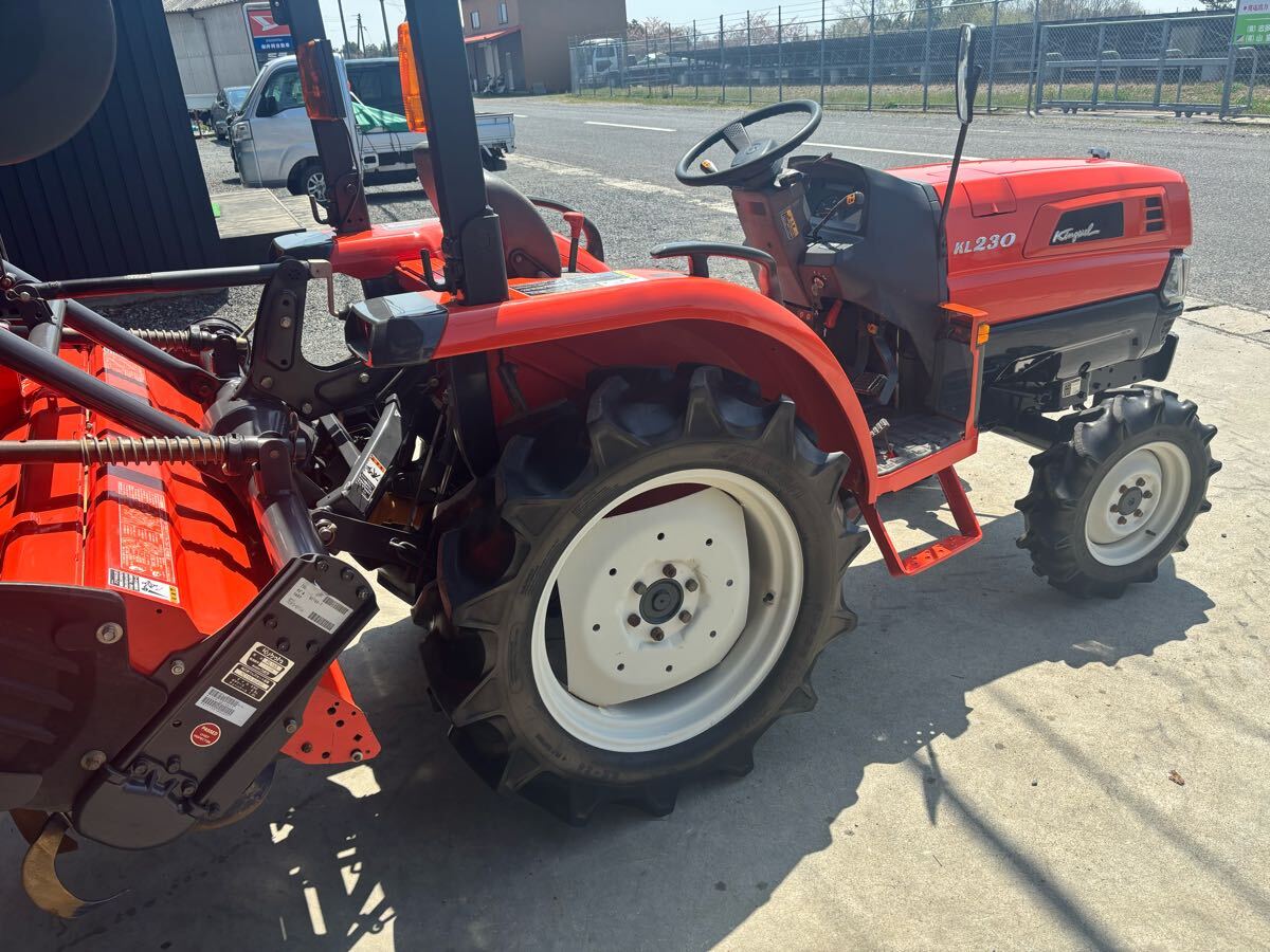Yahoo!オークション - クボタトラクターKL230岡山発1503時間岡山発