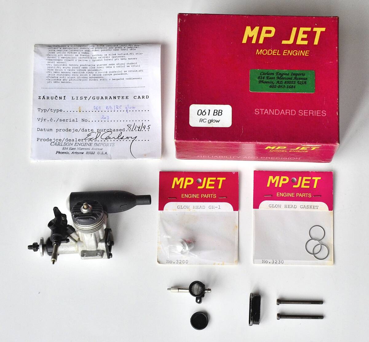 Yahoo!オークション - MP JET 061 BB/RCエンジン