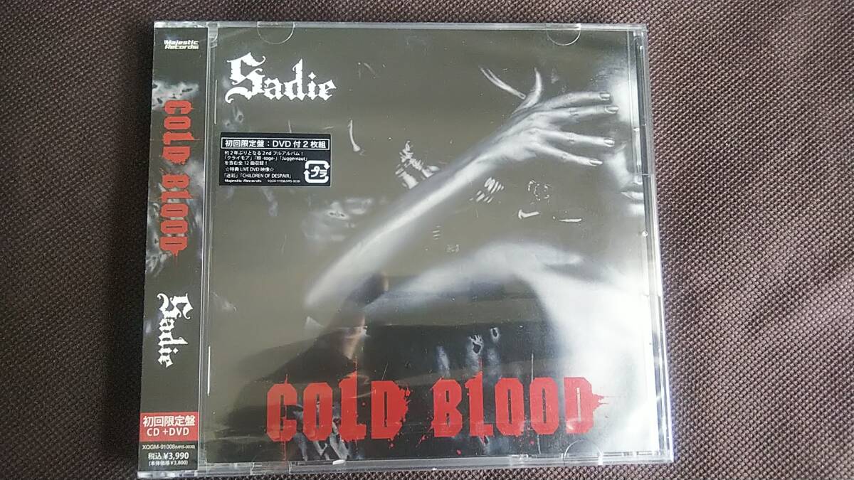 Yahoo!オークション - Sadie COLD BLOOD 初回DVD付 サディ 新品