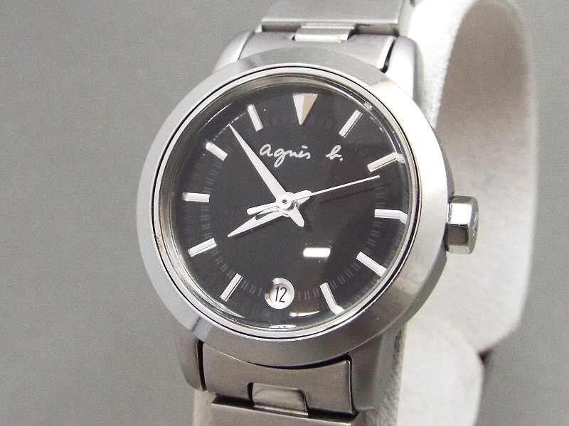 Yahoo!オークション - agnè s b./アニエスベー クォーツ アナログ...