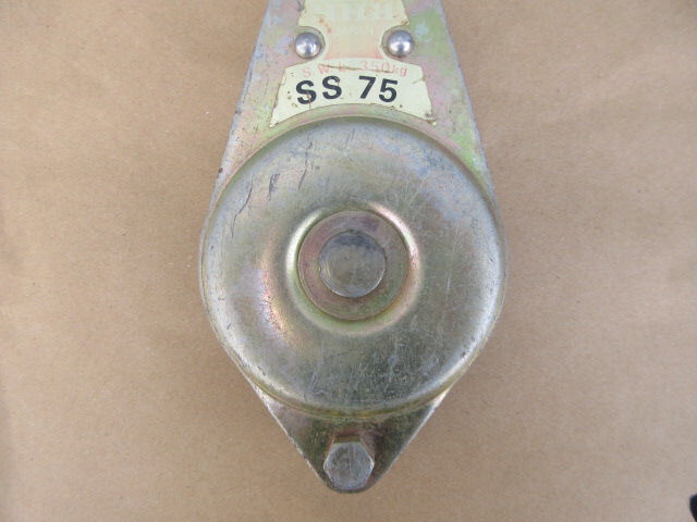 Yahoo!オークション - 中古の滑車 350kg SS75 HHH スリーエッチ