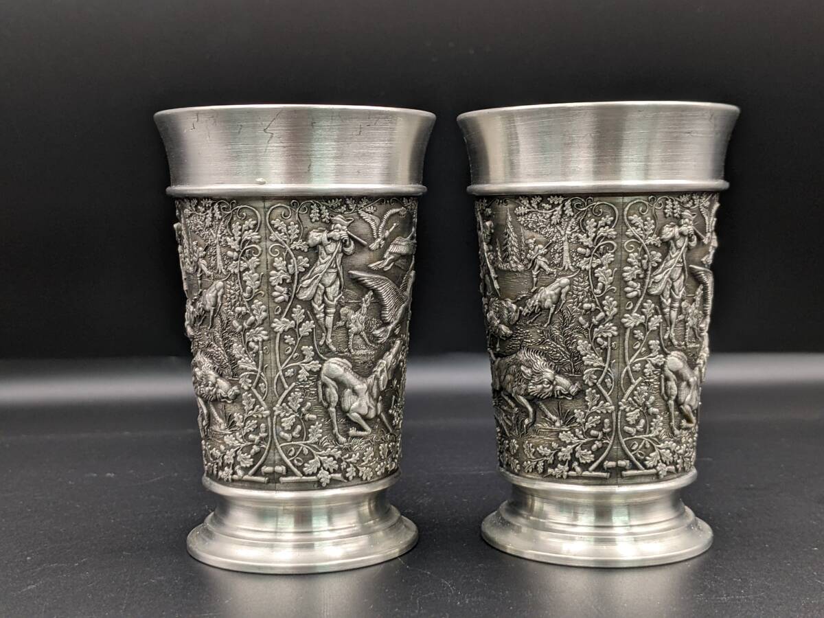ST/Zinn Becker ジン ベッカー 95%Zinn 錫製 スズ製 ドイツ製 おまとめ2点 タンブラー グラス カップ 動物 洋食器 食器 酒器 趣味(錫製)｜売買されたオークション ...