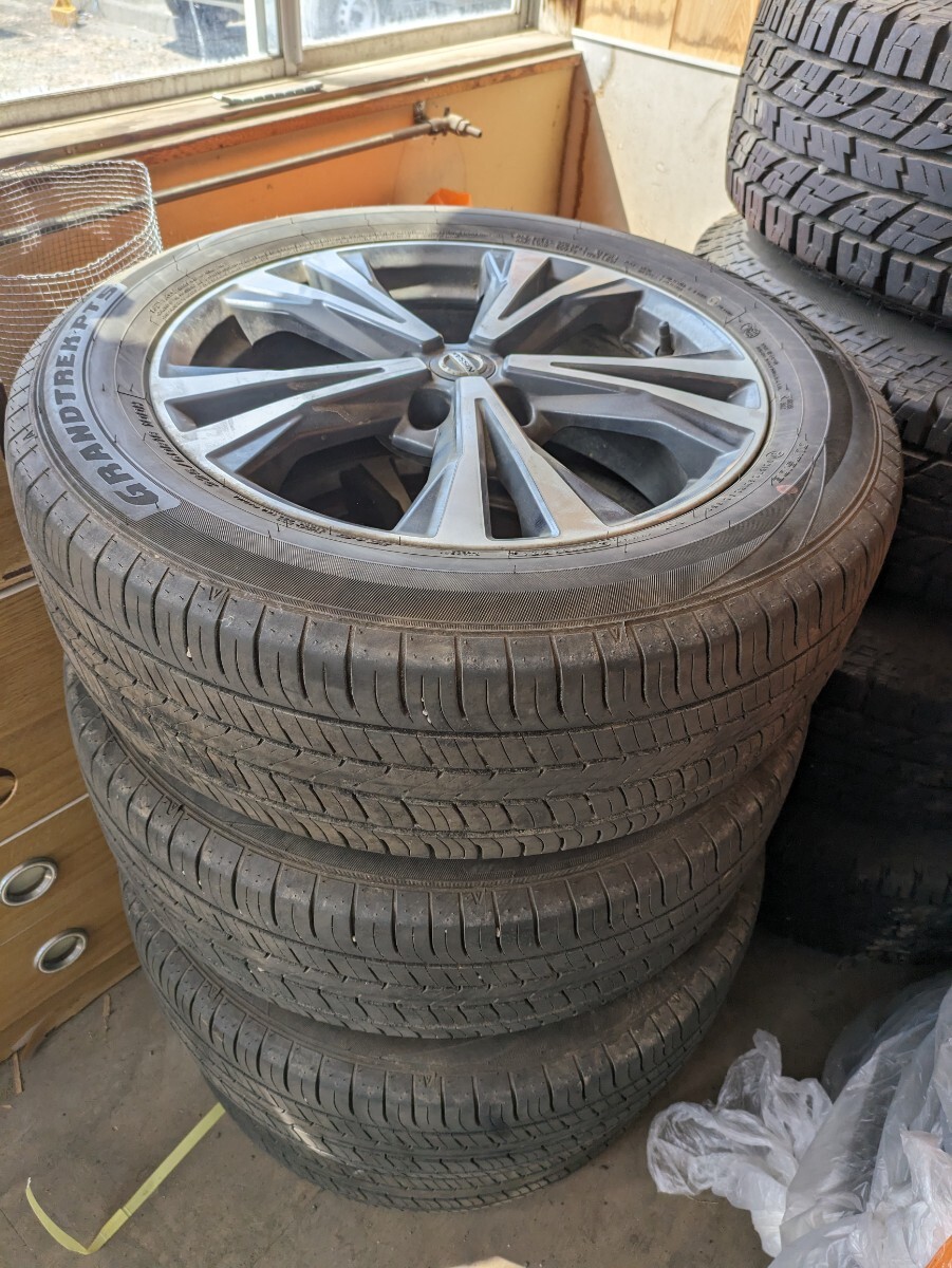 Yahoo!オークション - 北海道 225/60R/18 ダンロップ GRANDTREK 2024年...