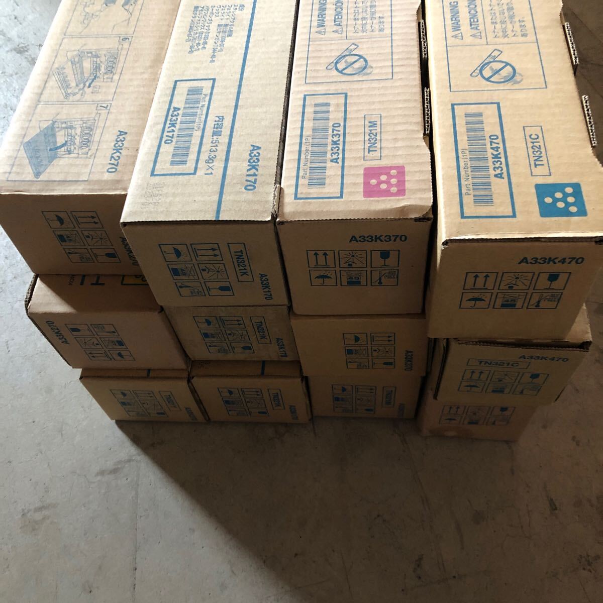 Yahoo!オークション - コニカミノルタ TN321 12本 3セット コニカミノ...