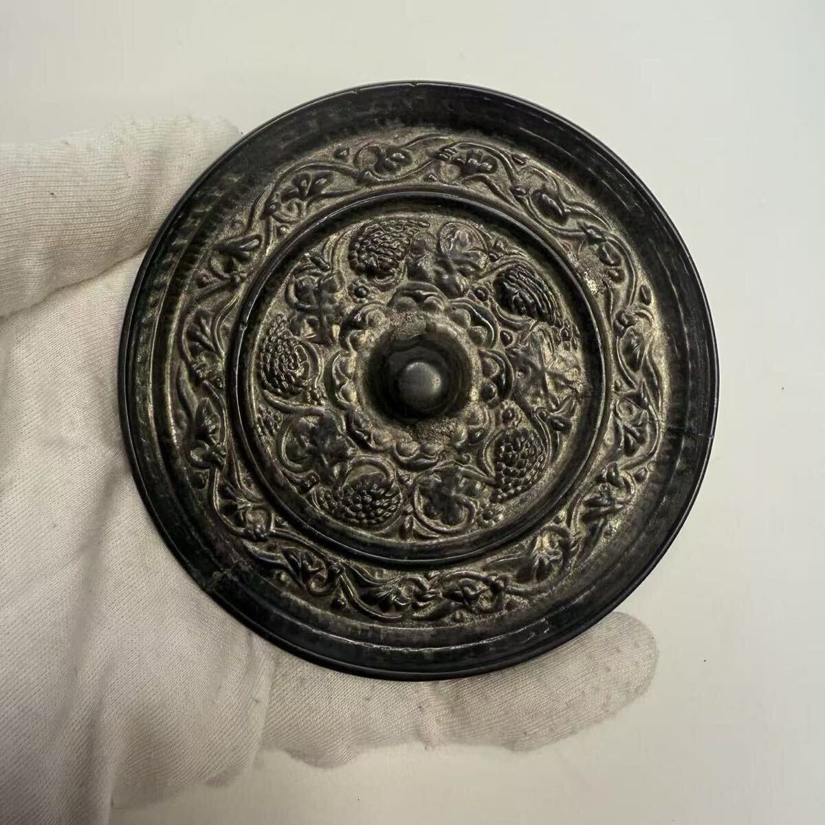 中国古美術 時代物 古鏡 銅鏡 唐鏡 唐物 古銅 銅製 中国古玩 中国古美術 時代物 古鏡 銅鏡 唐鏡 唐物 古銅 銅製 中国古玩