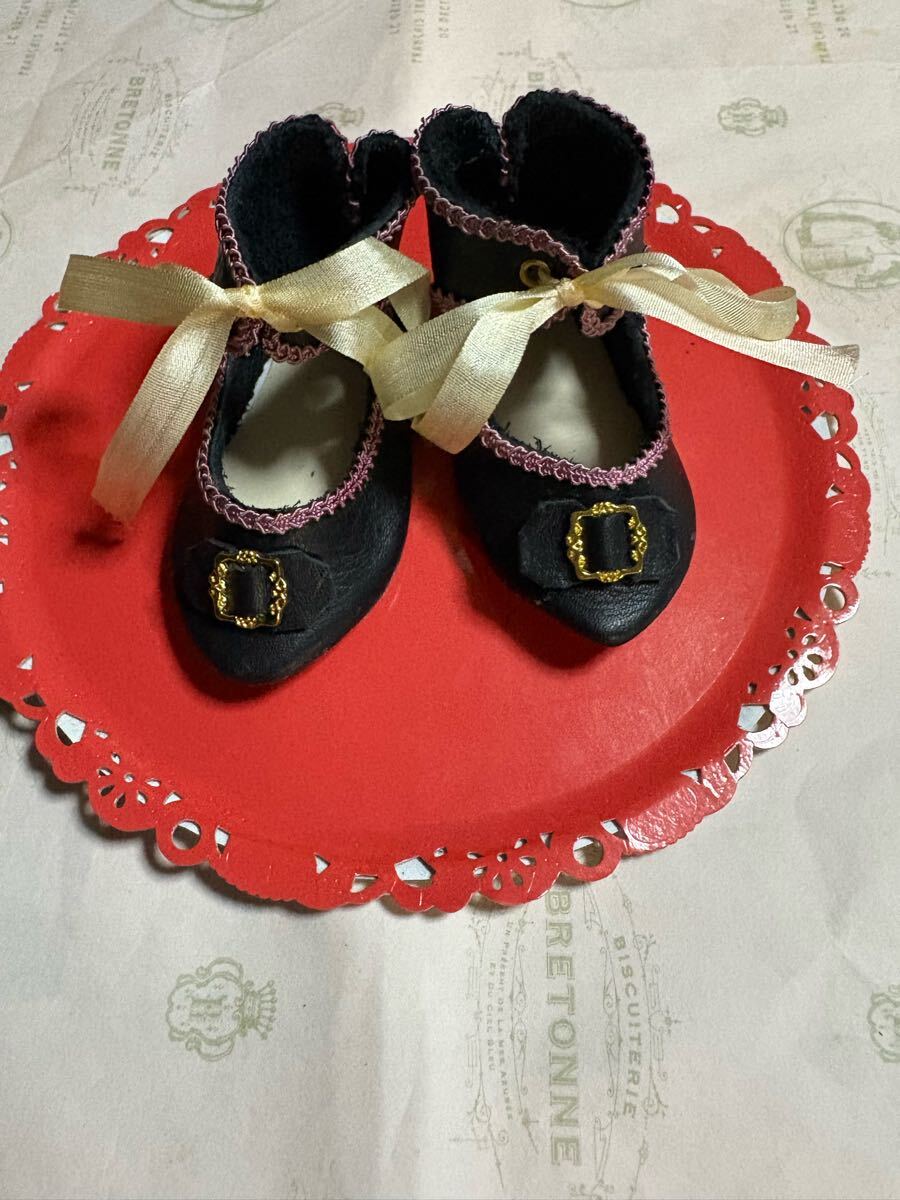 Yahoo!オークション - ジュモータイプのドールシューズ黒 8号位