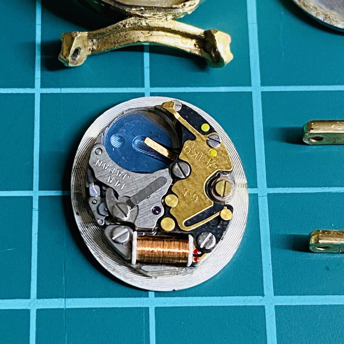 1円~ SEIKO セイコー 1400-6620 14K BACK ST.STEEL ゴールド QZ 1円~ SEIKO セイコー 1400-6620 14K BACK ST.STEEL ゴールド QZ