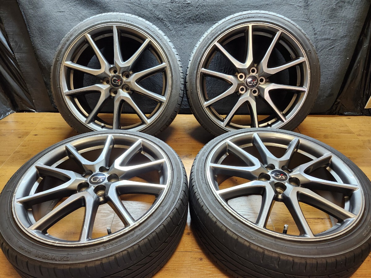 Yahoo!オークション - ZVW30 プリウス G’s 純正18インチ 7.5J PCD100...