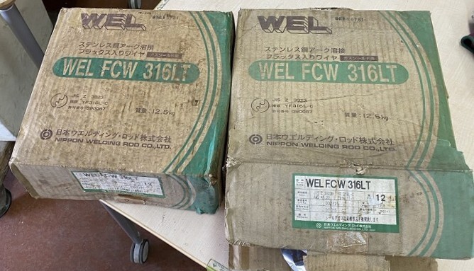 Yahoo!オークション - 2箱セット 【ステンレス鋼】 WEL FCW 316LT φ1....