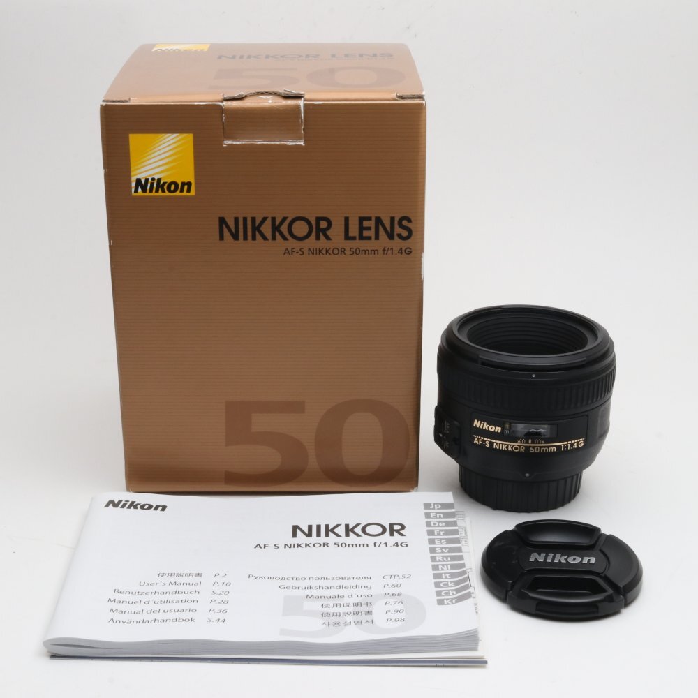 Yahoo!オークション - Nikon 単焦点レンズ AF-S NIKKOR 50mm f/1.4G フ...
