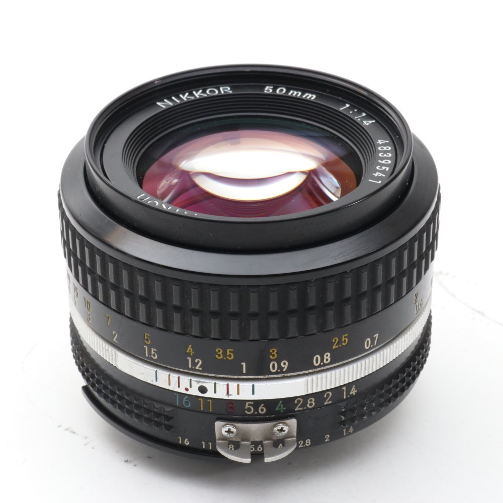 Yahoo!オークション - Nikon MFレンズ Ai 50mm F1.4