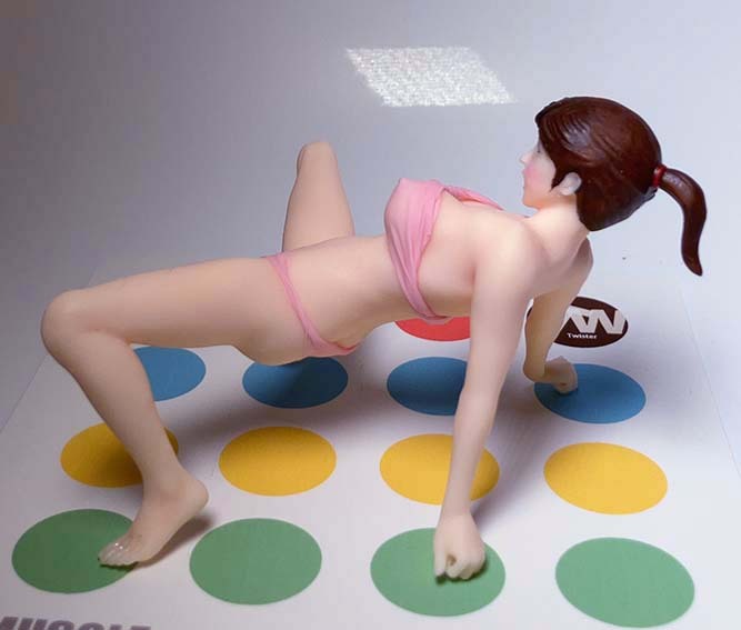 Yahoo!オークション - F304 マッスルフィギュア ツイスターガール 1/12...