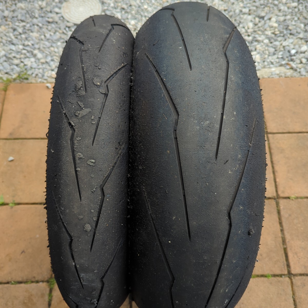 Yahoo!オークション - ピレリ ディアブロ スーパーコルサSC V3 120/70Z...