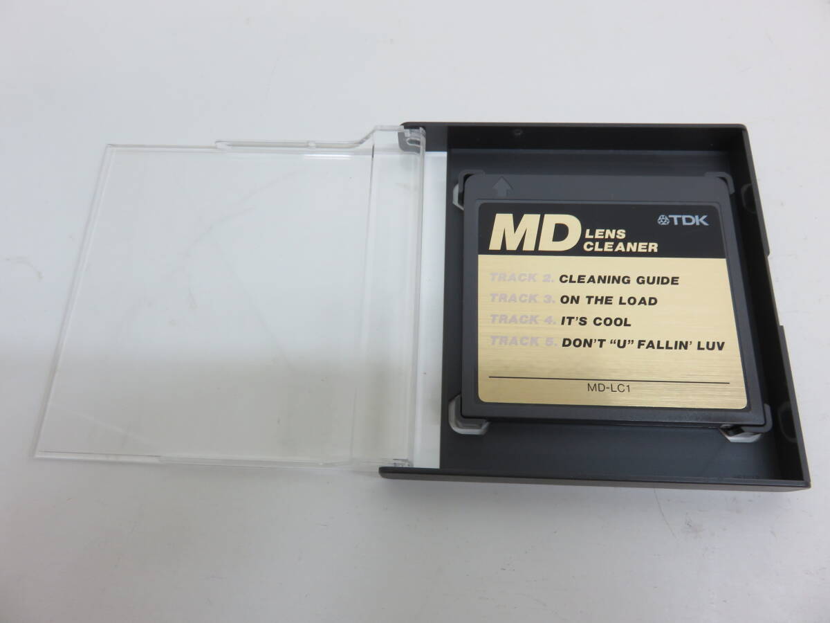 Yahoo!オークション - TDK MD ヘッドクリーナー MD-HC1 MD レンズクリ...