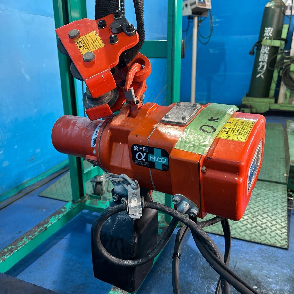 Yahoo!オークション - T180 ELEPHANT 象印 小型電気チェーンブロック ...