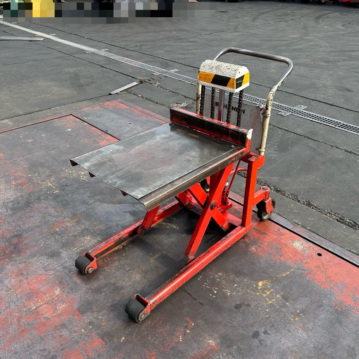 Yahoo!オークション - くT261 ビシャモン ハンドフォークリフト スクー...