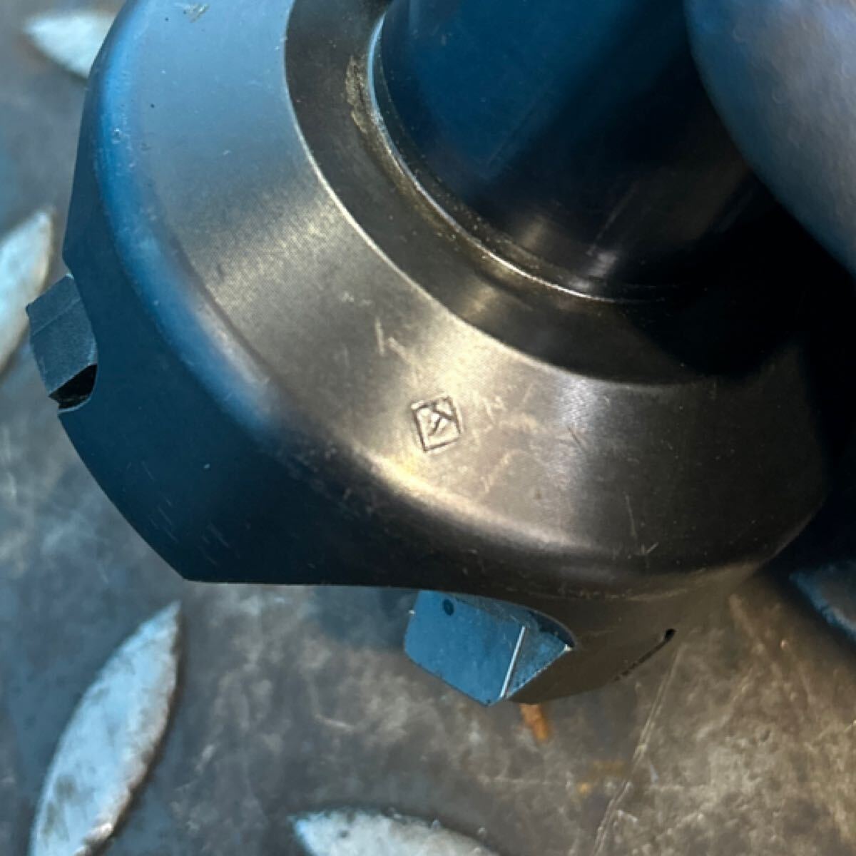 Yahoo!オークション - T277 タンガロイ フェイスミルアーバー 正面フラ...