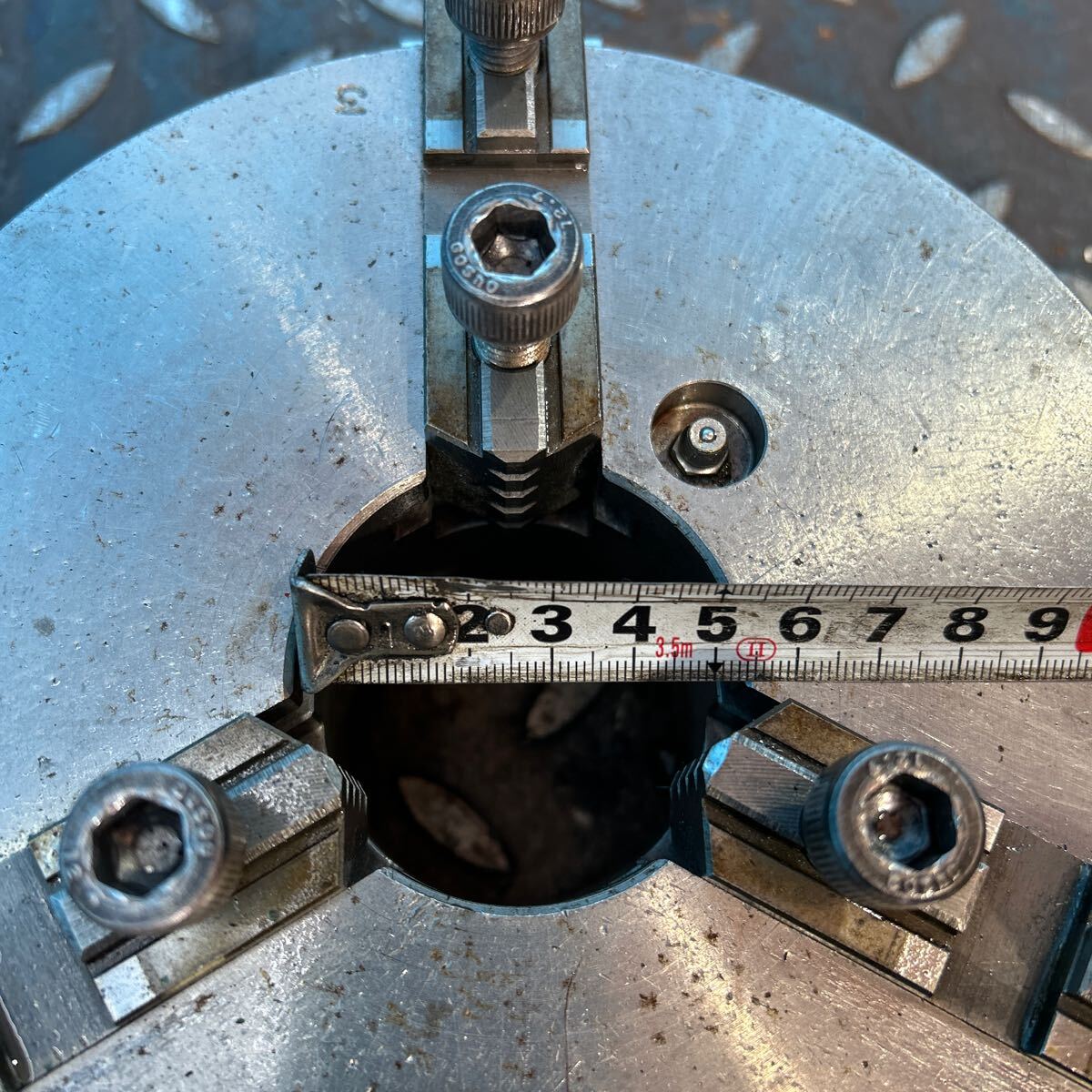 Yahoo!オークション - T368 KITAGAWA 北川鉄工所 三つ爪 スクロールチ...