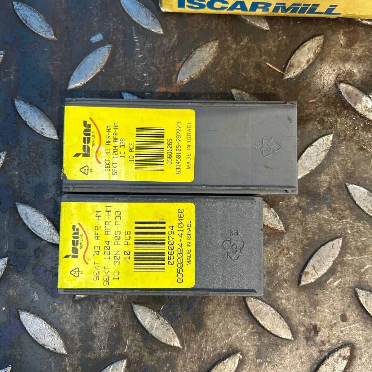 Yahoo!オークション - T343 iscar イスカル フライスカッター 正面フラ...