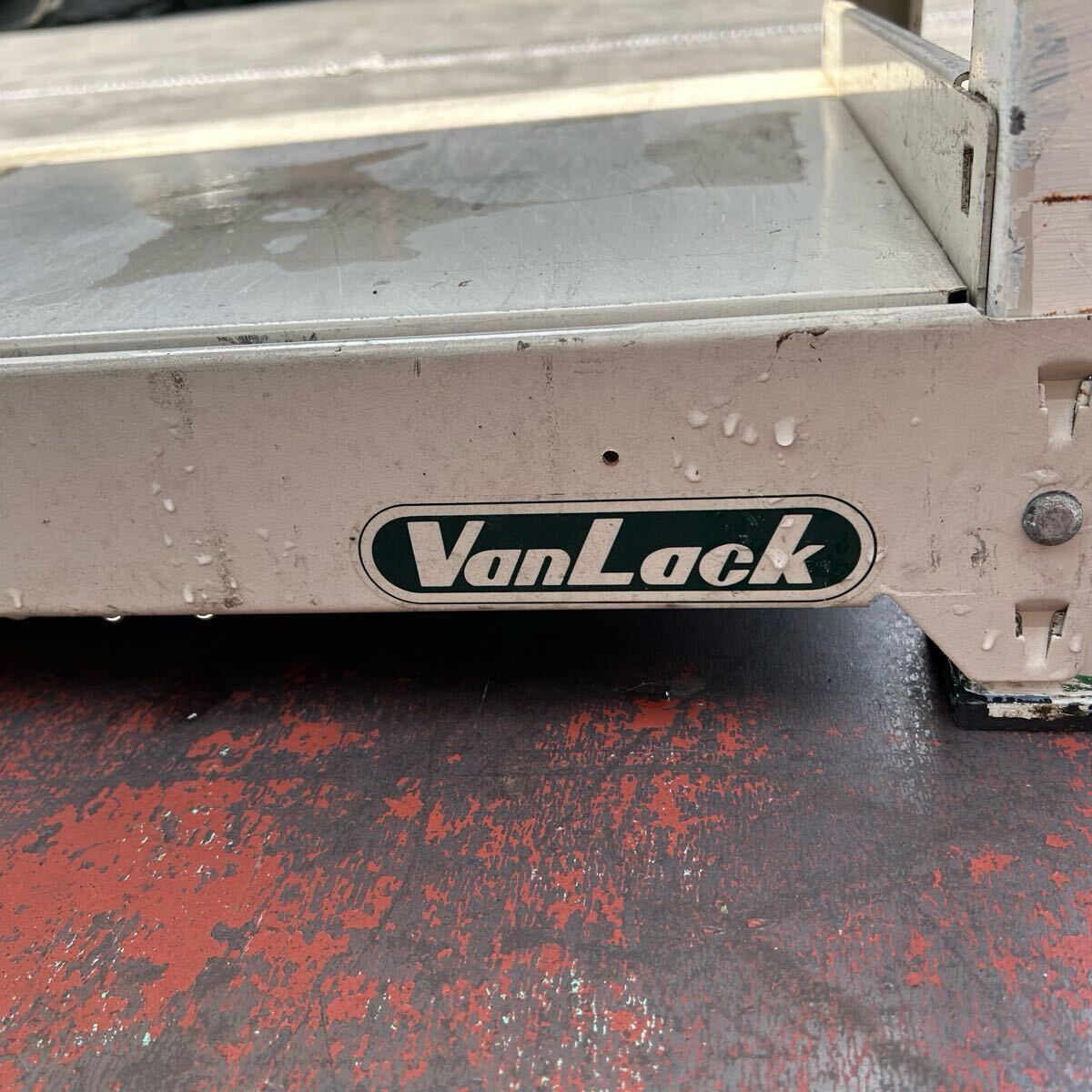 Yahoo!オークション - くT440 VanLack 重量棚 収納 均等荷重300kg/段あ...