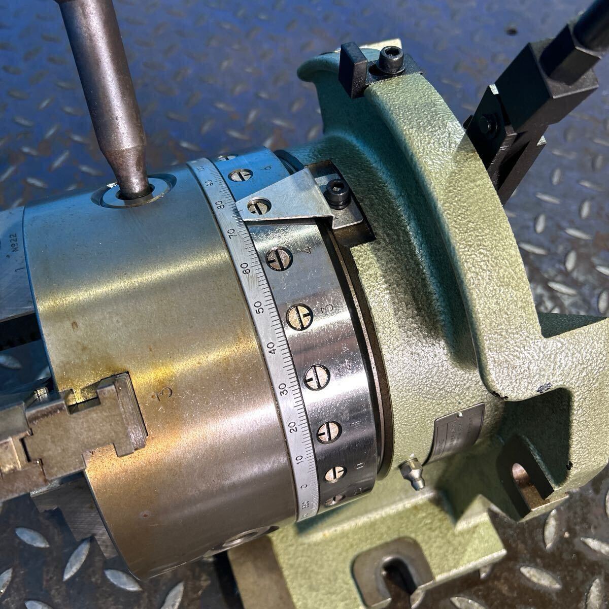 Yahoo!オークション - T492 YUKIWA ユキワ精工 手動式 割出台 DMB135 ...